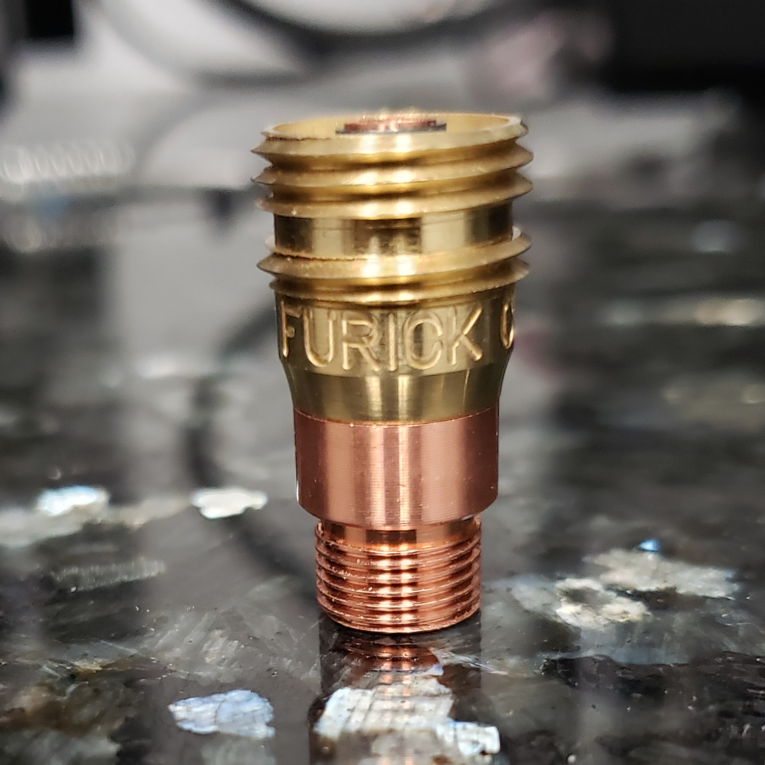 Furick Cup 11617GL 1/16" Stubby Gas Lens for 17/18/26 Series